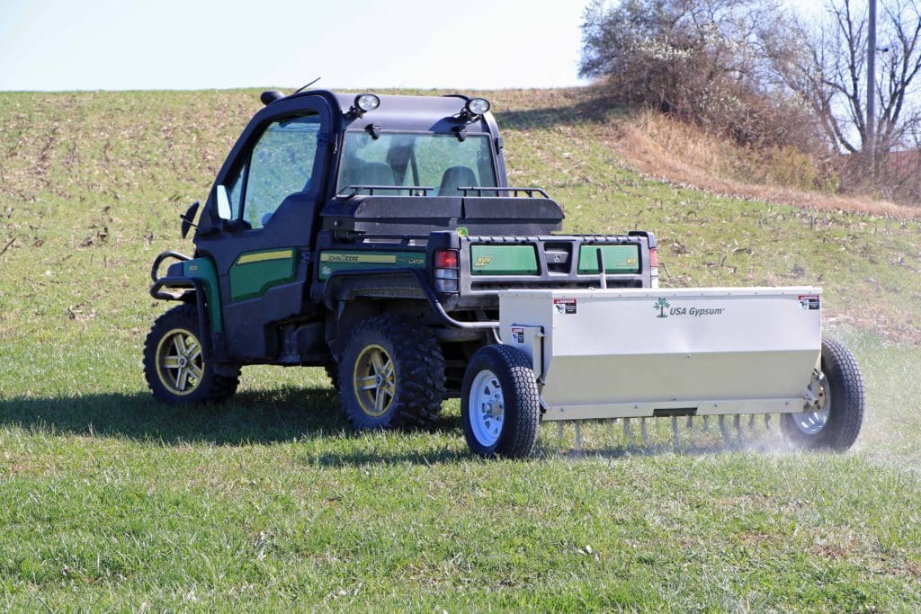 USA Gypsum Multipurpose Commercial Fertilizer Spreader - USA Gypsum